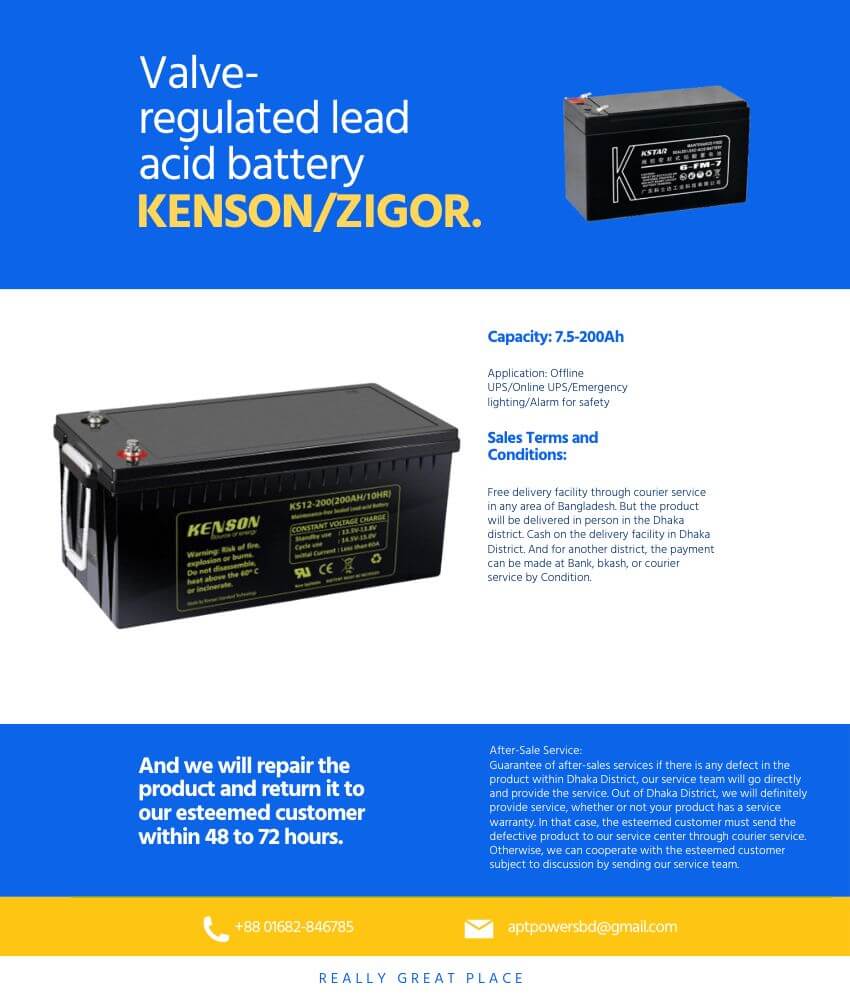 All SMF Battery - Apt Power Systems